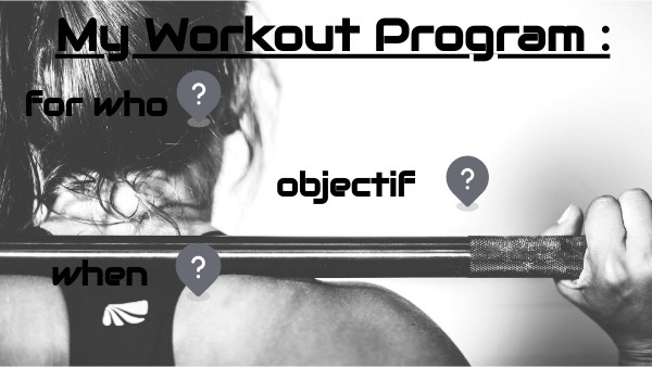 Workout presentation