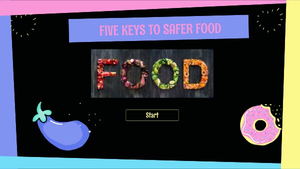 FIVE KEYS TO SAFER FOOD | Genially