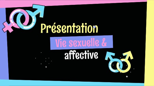 Vie sexuelle et affective | Genially