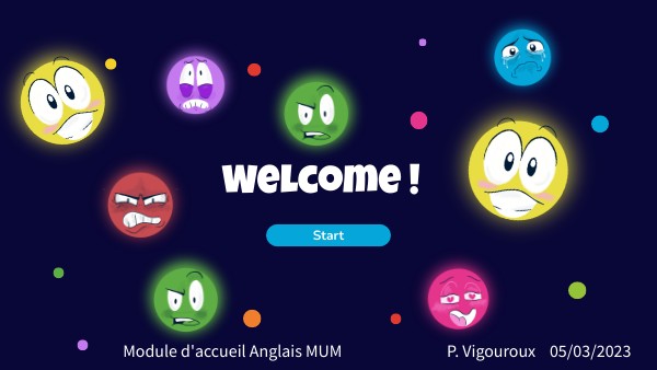 Extrait Welcome | Genially