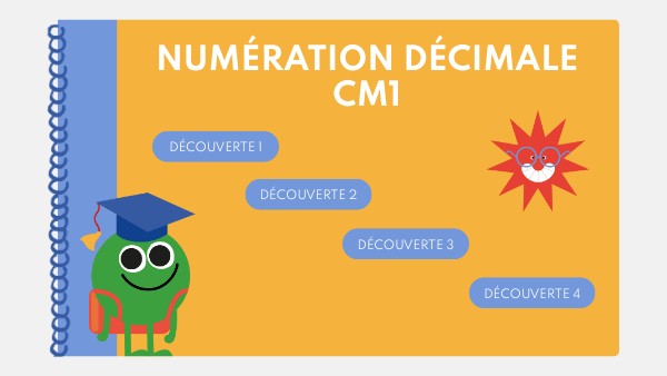 Nombres CM1 - Numération Décimale