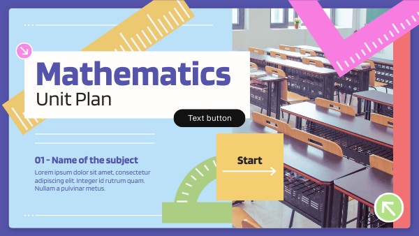 MATHEMATICS UNIT PLAN | Genially