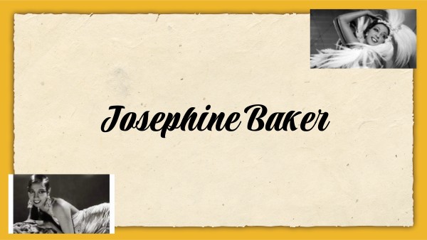 josephine baker | Genially
