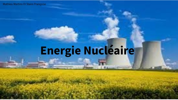 L'Energie Nucléaire