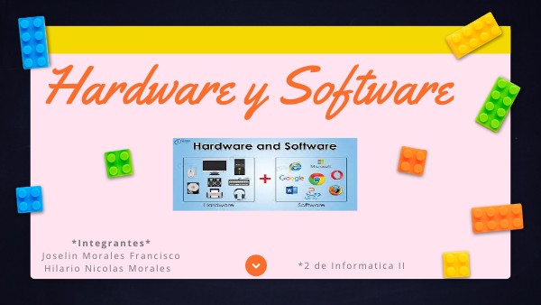 PRESENTACIÓN DE HARDWARE Y SOFTWARE. | Genially