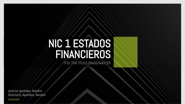 NIC 1 ESTADOS FINANCIEROS | Genially