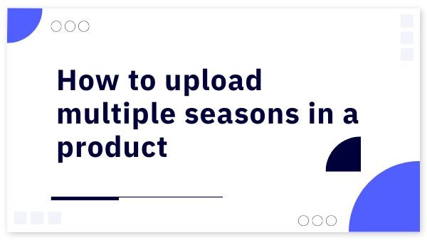 Create new version of a product