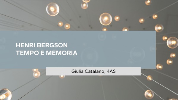Henry Bergson | Genially