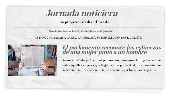 PRESENTACIÓN PERIÓDICO | Genially