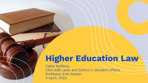 Higher Education Law