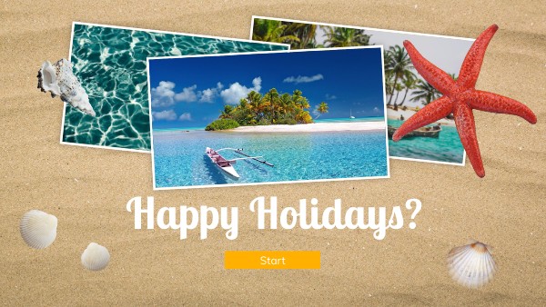 Happy Holidays? Choose your adventure