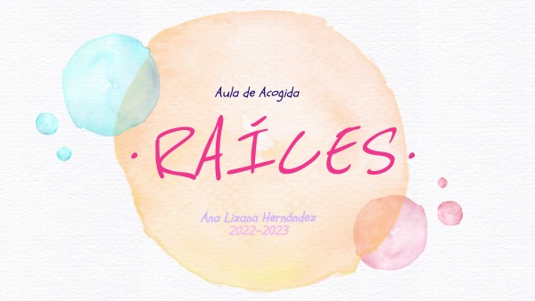 Ana Lizana - Proyecto raices