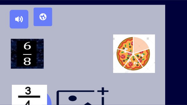 UNE CADA PIZZA CON SU FRACCIÓN | Genially