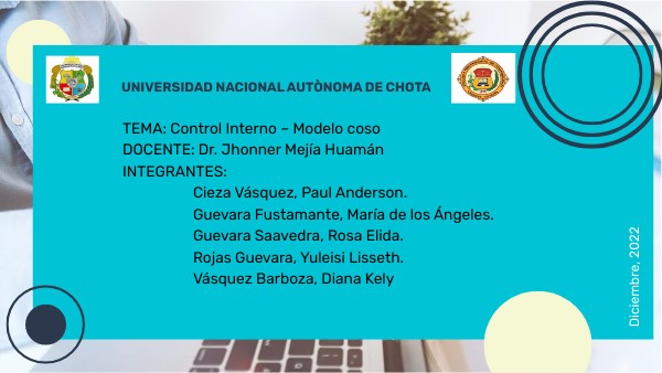 CONTROL INTERNO - MODELO COSO | Genially