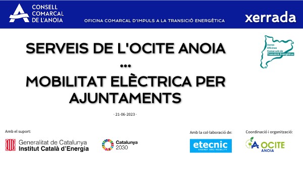 XERRADA OCITE Anoia - Mobilitat | Genially