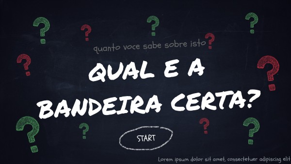 QUIZ,Descobre Quais São As Bandeiras? | Genially