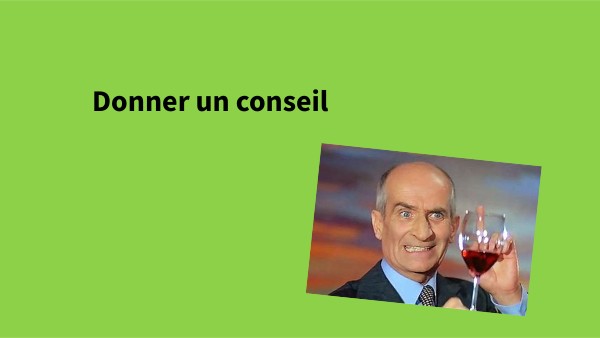 Donner un conseil