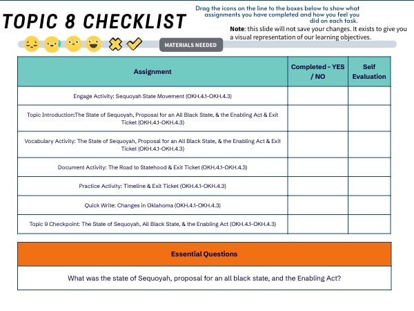 Topic 9 OKH Landing Page | Genially