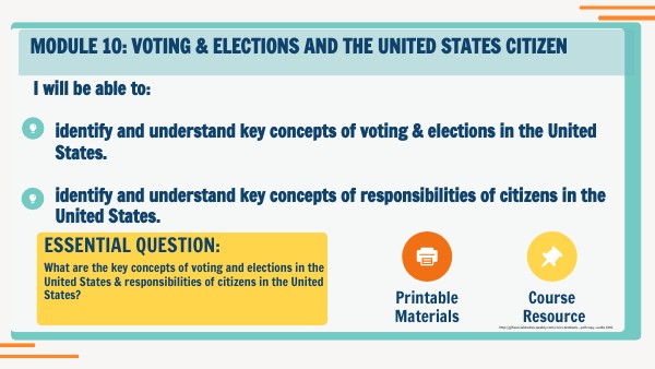 Civics Module 10 Landing