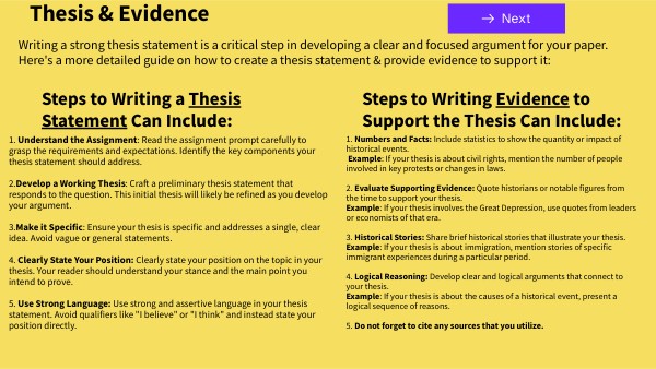 USH 4.1 Part I Activity