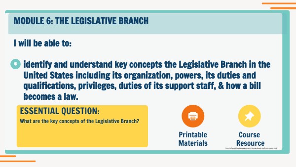 Civics Module 6 Landing