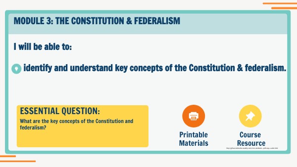 Civics Module 3 Landing