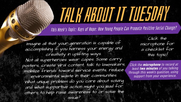 Talk About it Tuesday #21 | Genially