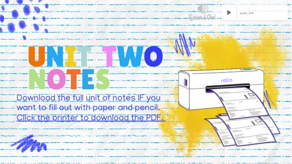 Unit 2 Notes download