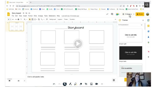 Story board assignment