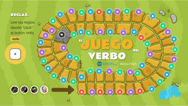 JUEGO DE LA OCA - EL VERBO | Genially