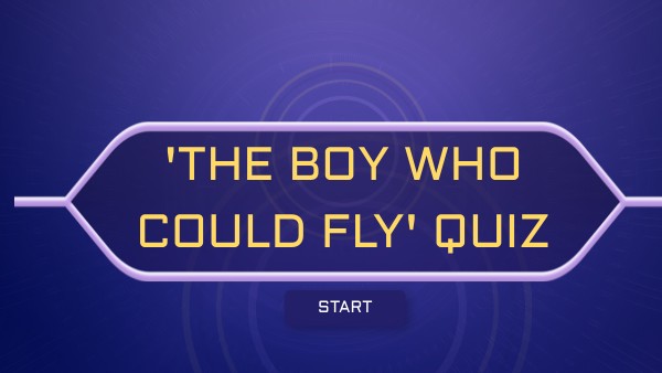 THE BOY WHO COULD FLY