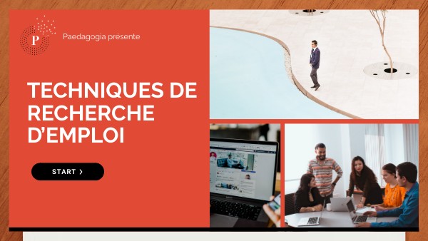 Techniques de recherche d'emploi | Genially