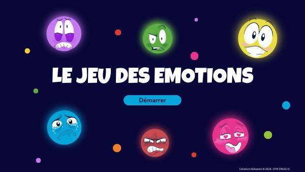 Le jeu des émotions | Genially