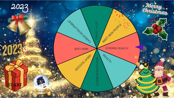 Christmas wheel