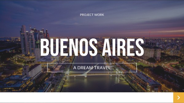 PROJECT WORK - BUENOS AIRES