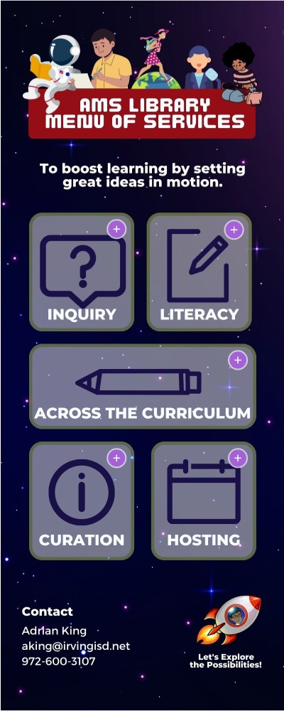 AMS Menu of Services | Genially