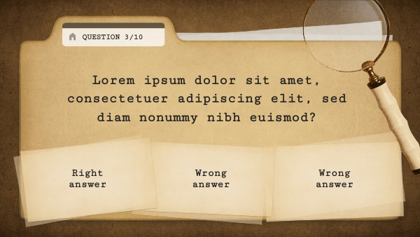 DETECTIVE QUIZ | Genially