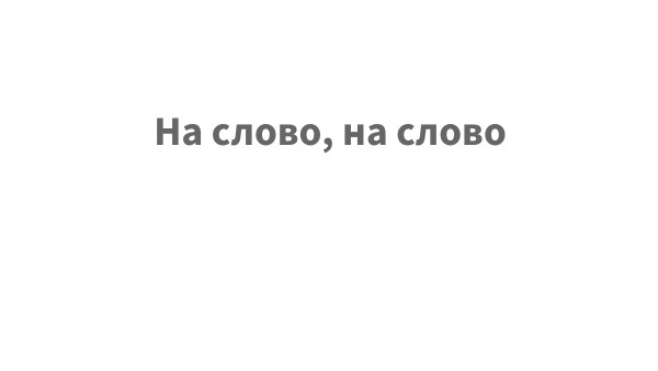 Na slovo na slovo