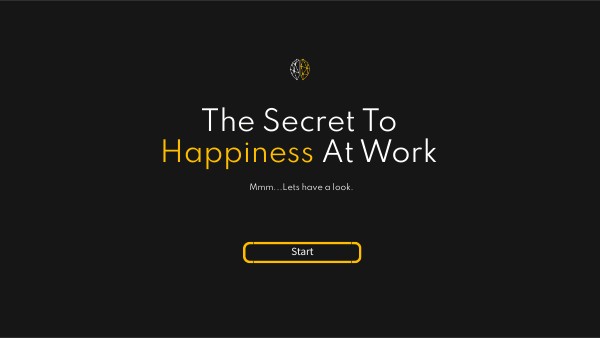 Happiness at work
