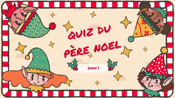 SANTA'S HELPERS QUIZ | Genially