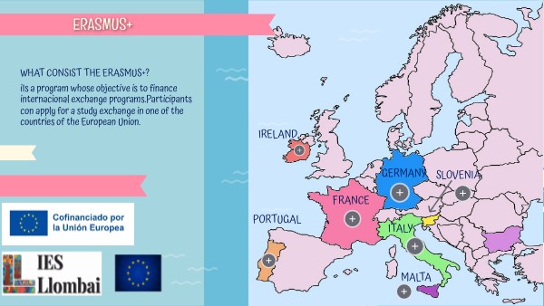 mapa erasmus+ | Genially