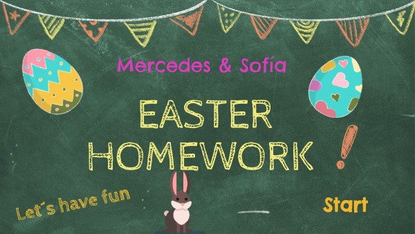 Easter Homework