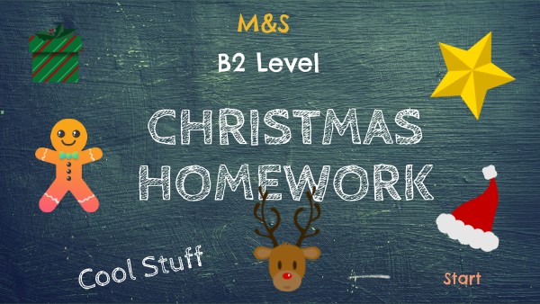 Christmas Homework B2 | Genially