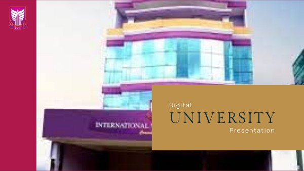 DIGITAL UNIVERSITY PRESENTATION