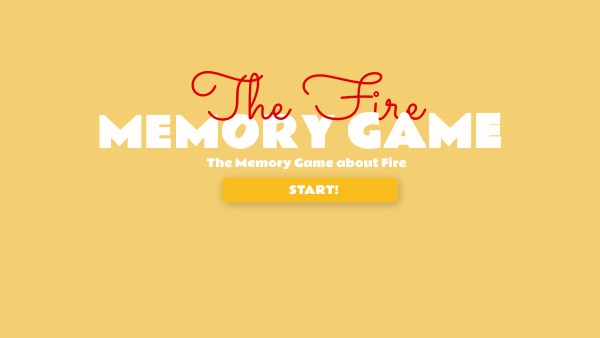 MEMORY GAME FIRE | Genially