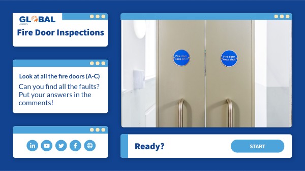 Global Academy Fire Door Inspection Challenge | Genially