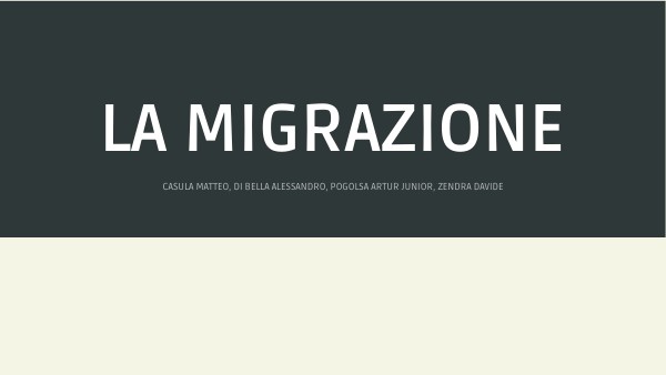 Presentazione infografica | Genially