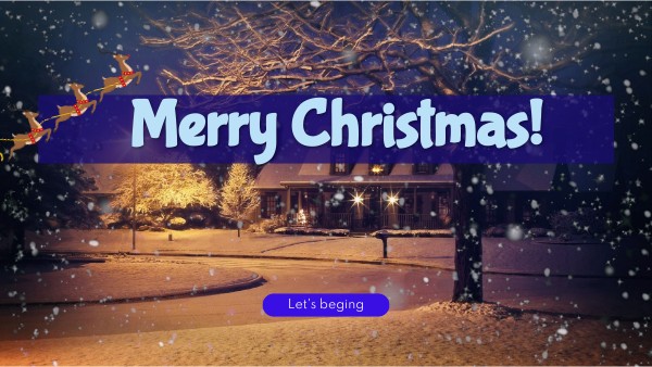 3th grade Christmas homework | Genially