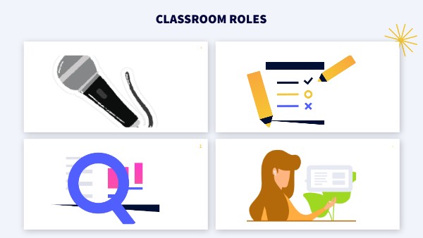 CLASSROOM ROLES | Genially