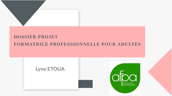 DOSSIER PROJET FPA - ETOUA